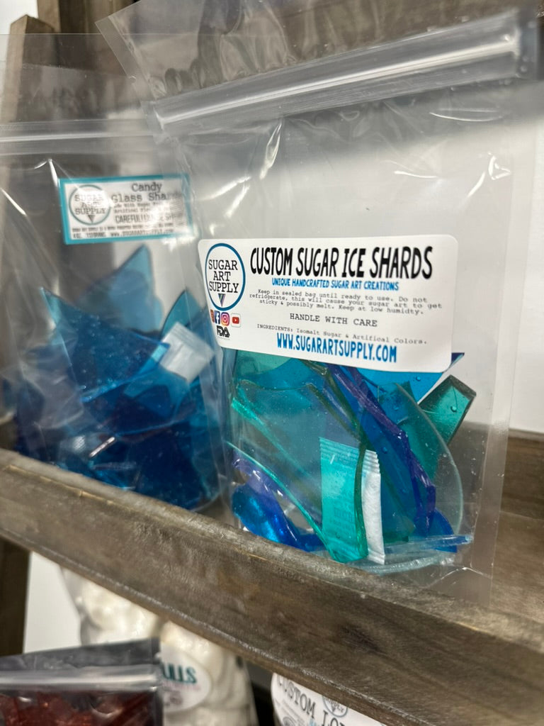 Edible Crystal Shards for Frozen and Ice-Themed Cakes – Sugar Art Supply