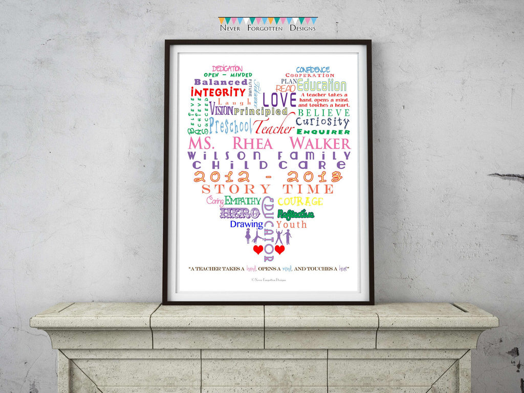 typography gifts