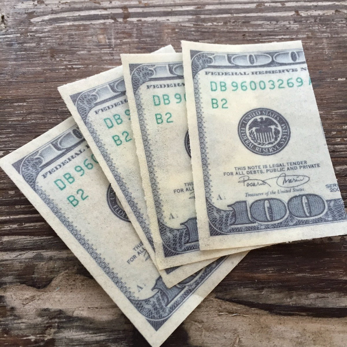 Edible Life Size Money $100 Bills on Wafer Paper Sheets – Sugar Art Supply